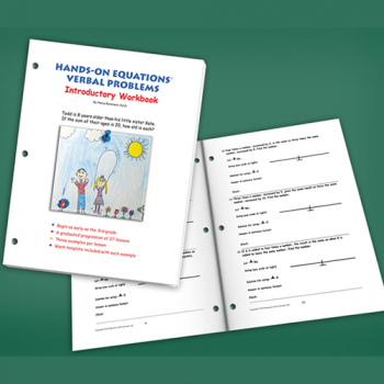 Hands-On Equations® Teacher Materials - Borenson Math
