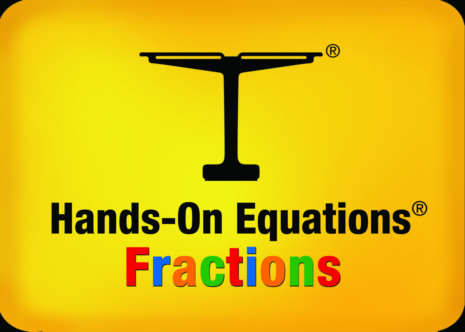Hands-On Equations® Fractions Teacher Materials - Borenson Math